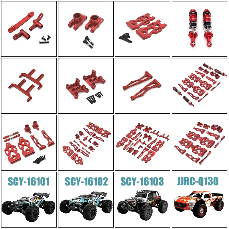 SCY-16101-16102-16103-16201-16101-Pro-JJRC-Q130-Pro-RC-Car-1-16-Red ...