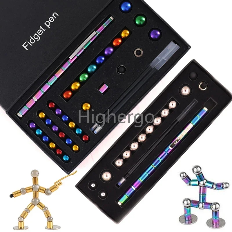 Creative-Magnetic-Fidget-Pen-Decompression-Metal-Magnet-Pen ...