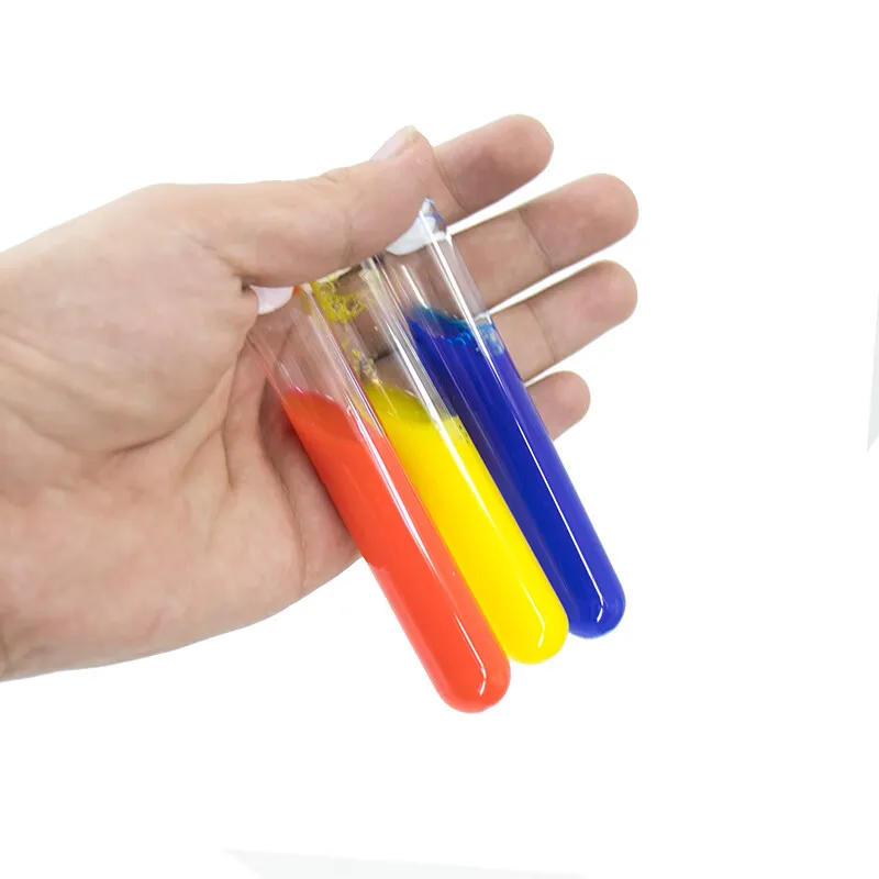 10Pcs/Pack 12x100mm 12x60mm 15x100mm Transparent Laboratory Clear ...