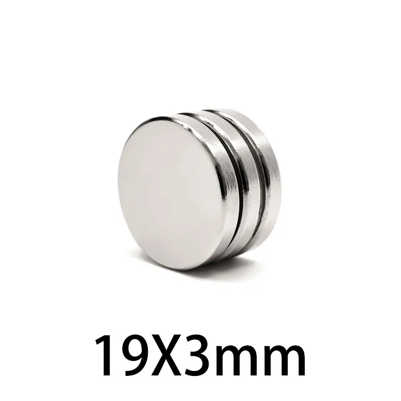 2-5-10-20-50PCS-Neodymium-Magnet-19x3mm-19mm-x-3mm-NdFeB-Round-Super ...