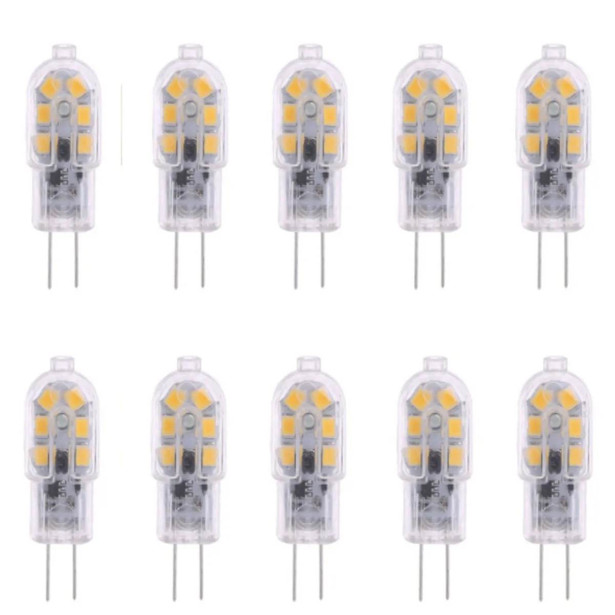10pcs/lot 2835smd LED G4 G9 E14 3W Light Bulb AC 12V 220V LED Lamp ...