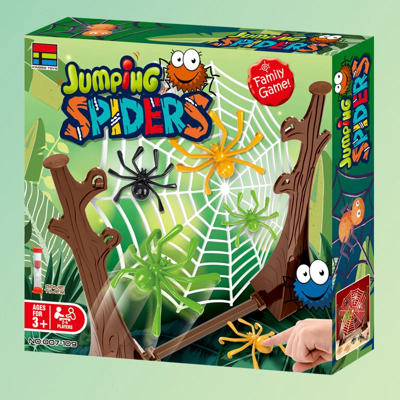 Familiefeest-Stuiterende-Spider-Desktop-Bordspellen-Kinderen-Volwassen ...