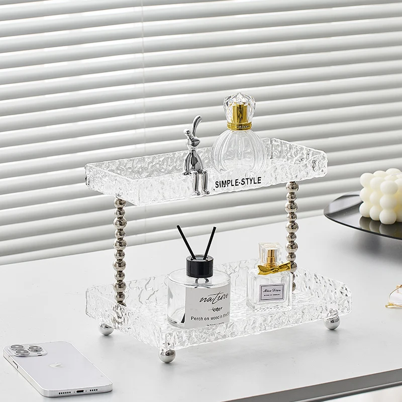 Artistic-Water-Ripple-Pattern-Double-deck-Storage-Tray-Home-Living ...