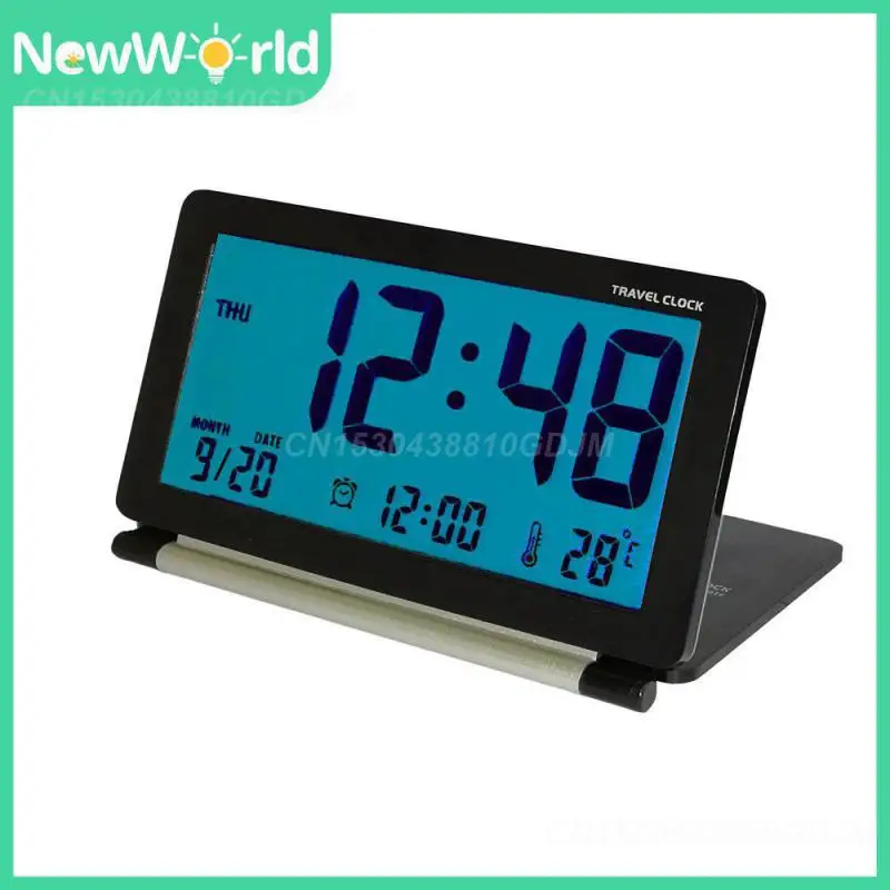 Temperature Travel Ectronic Thermometer Clock Folding Kitchen ...