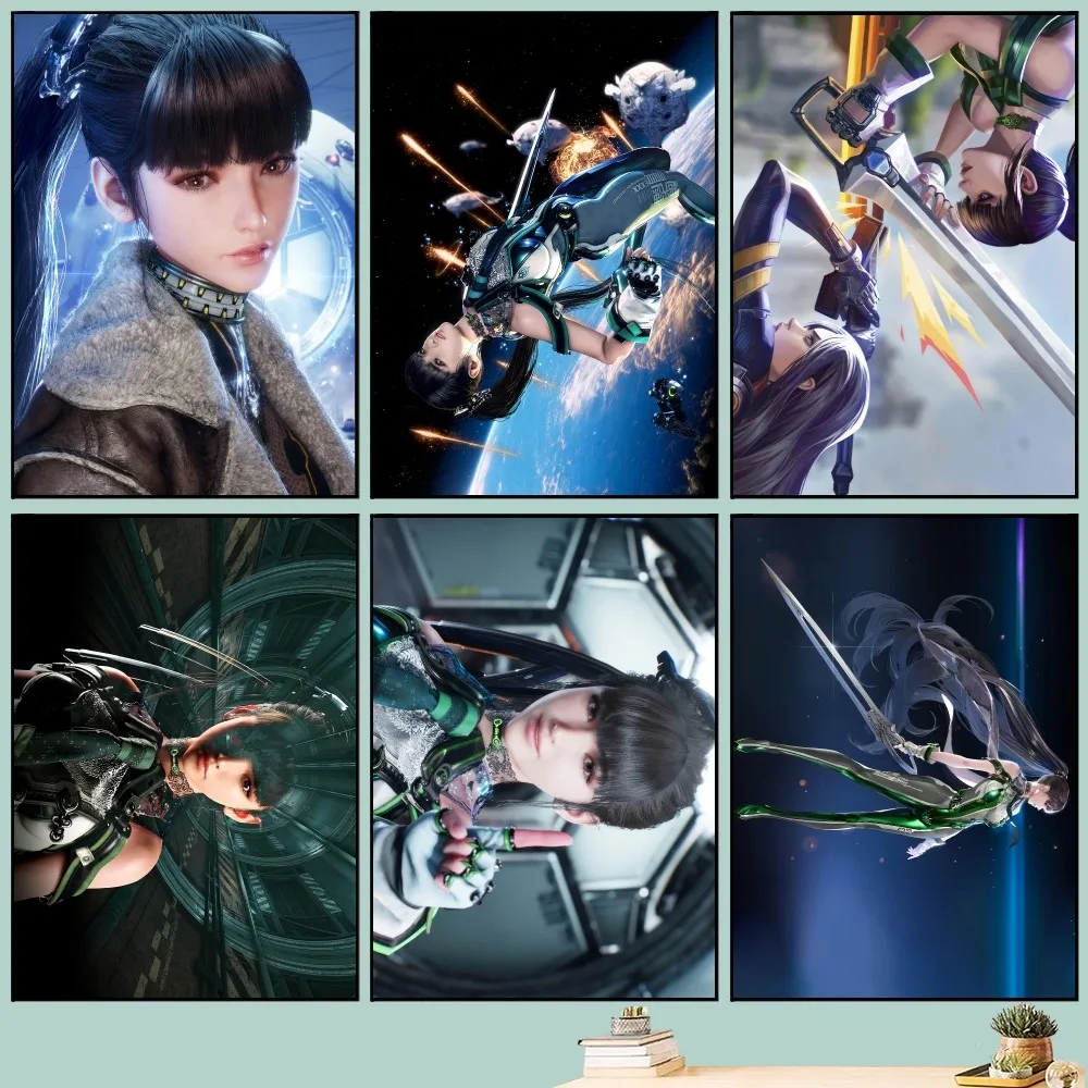 Stellar-Blade-Eve-07-Game-Poster-Art-Self-adhesive-Art-Small-Poster-HD ...