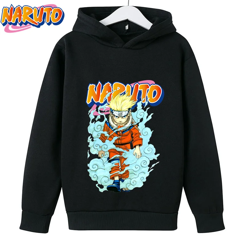 4 14T Kids Naruto Hoodies Clothes Boys Girls Spring And Autumn Cotton ...