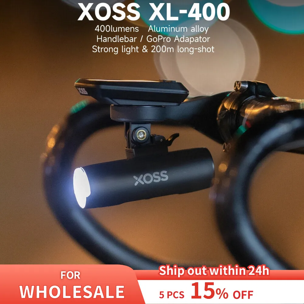 XOSS-XL400-XL800-Bike-Headlight-400-800-Lumen-USB-Rechargeable-Road-MTB ...