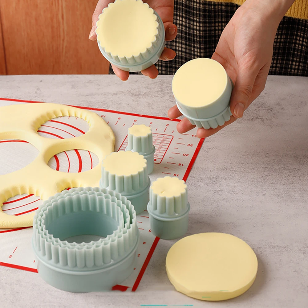 Round-Lace-Cookie-Cutter-Set-DIY-Fondant-Massa-Cortador-de-cozimento ...