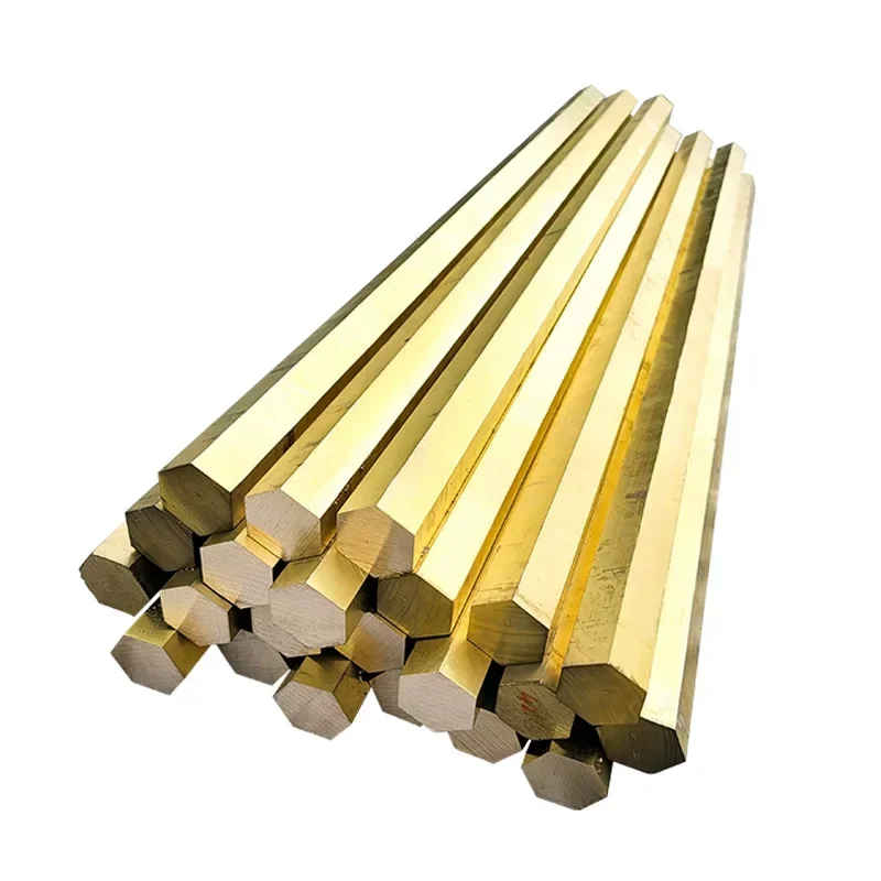 H59 Brass Hexagonal Bar solid Brass Hex Rod CNC Metal 3mm 4mm 4.5mm 5mm ...