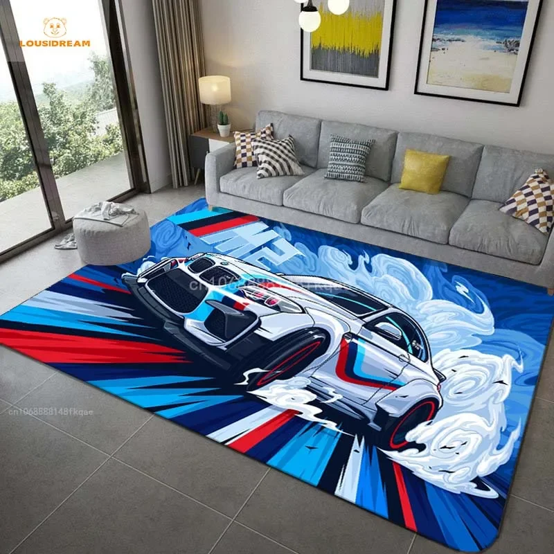 Racing-Car-Pattern-Artwork-Rug-Bedroom-Living-Room-Cool-F1-Carpet-for ...
