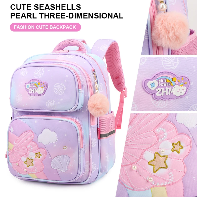 Summer-New-Children-Backpack-Multi-layer-School-Bag-for-Kids-Reflective ...