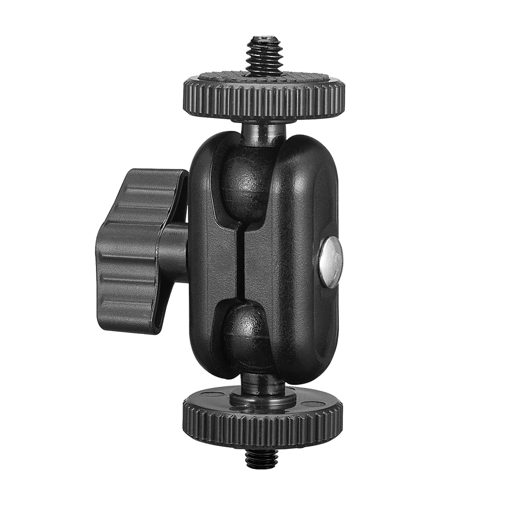 Mini Magic Arm Multi-Function Double Ball Head Bracket with 1/4''-20 ...