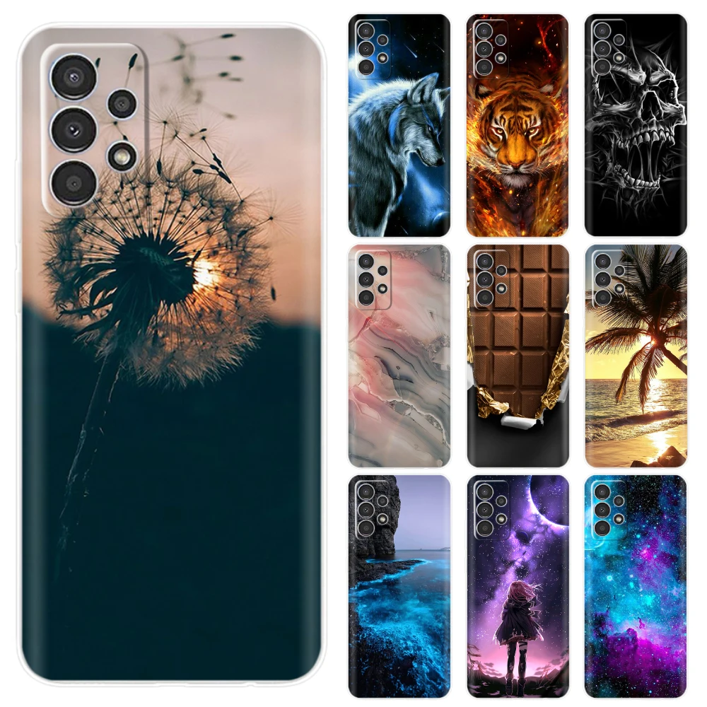 Soft TPU Case For Samsung A53 5G Case Silicone Fundas Phone Back Cover ...