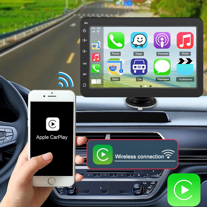 CarPlay-Android-Auto-Car-Radio-Multimedia-7inch-Video-Player-Portable ...