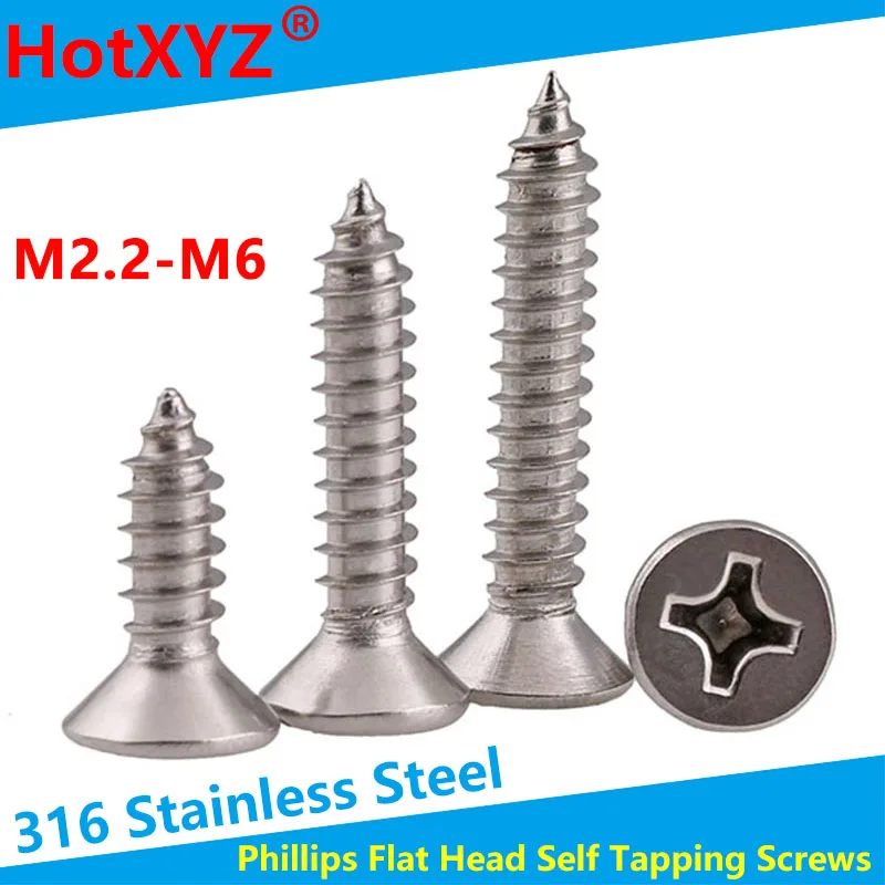 Cross-Countersunk-Head-Long-Self-Tapping-Screw-M2M2-2M2-6M3M4M5M6 ...
