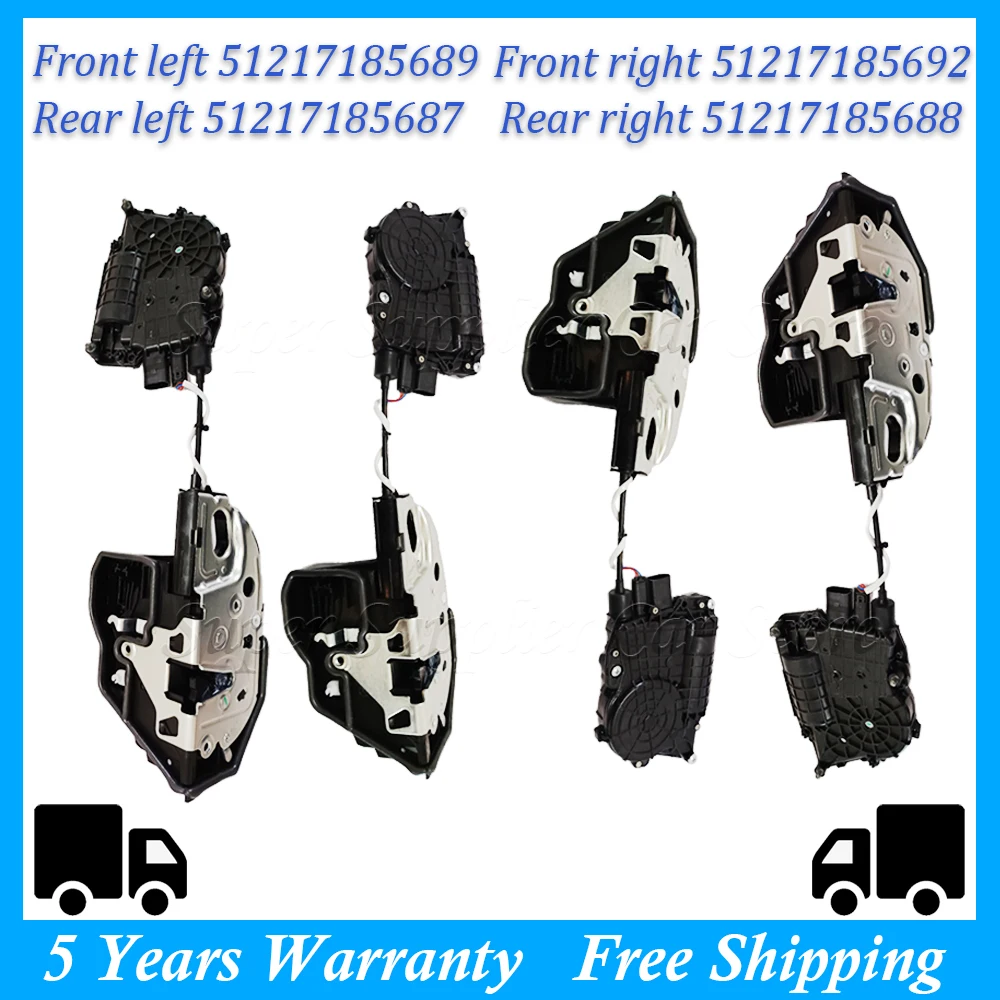 For BMW 7 Series F01 F02 5 Series F18 F11 F10 Door Lock Actuator Soft ...