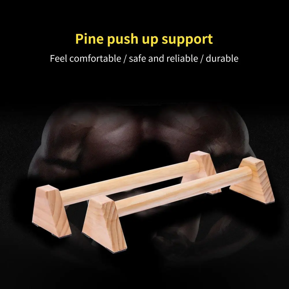 1-Pair-Wood-Push-up-Bar-Bold-Handle-Portable-Push-Up-Stands-Quadrangle ...