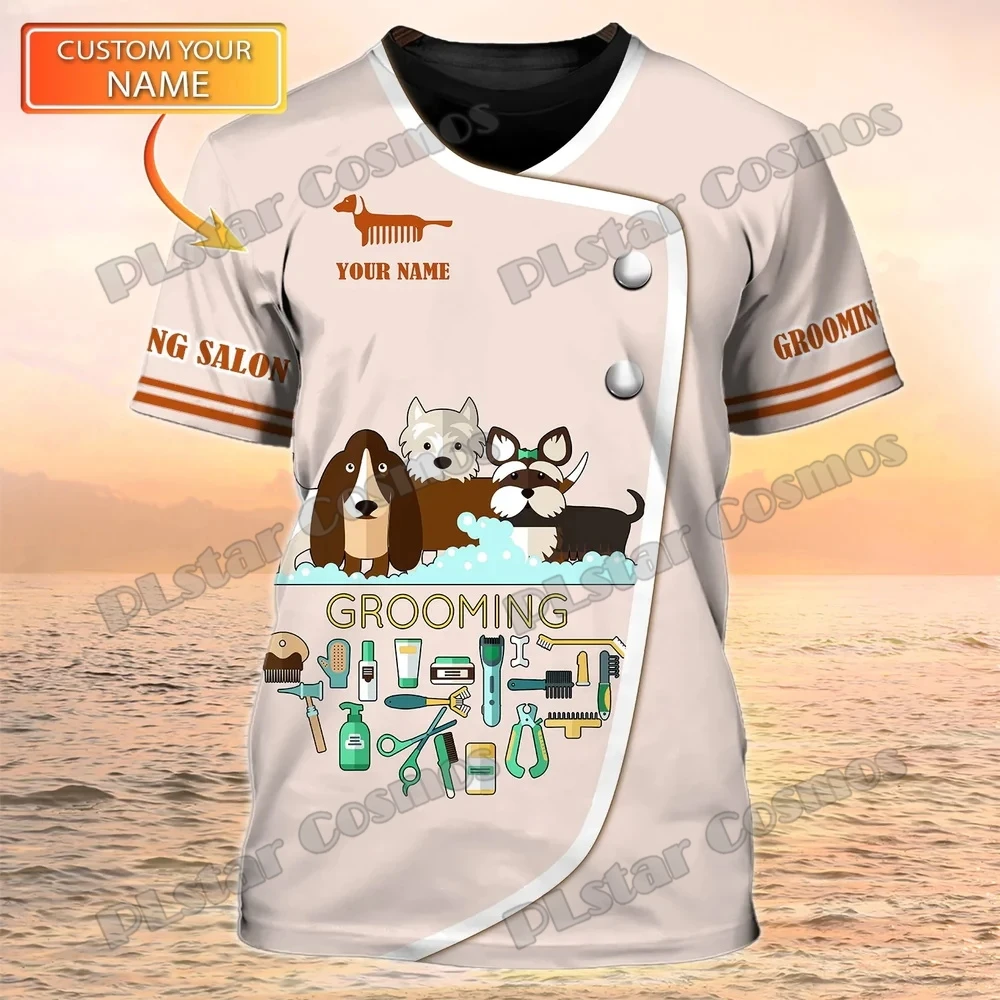 PLstar-Cosmos-Personalized-Name-Dog-Groomer-Pattern-Grooming-Salon-3D ...