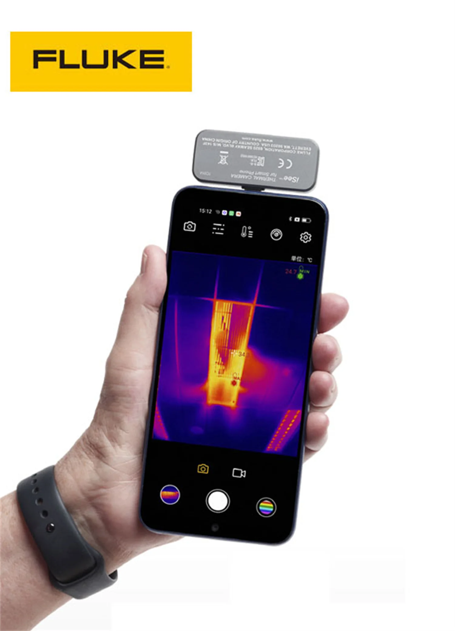 Fluke-iSee-TC01A-TC01B-Thermal-Camera-for-Smartphone-Mobile-Phone ...