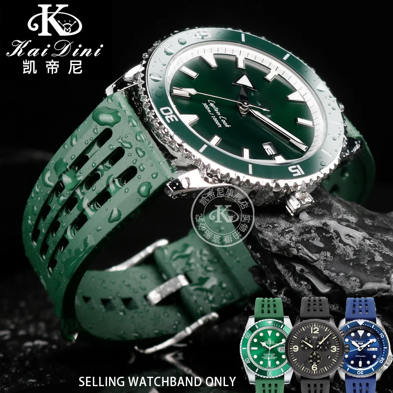 Premium-Grade-Porous-Structure-Quick-Release-Fluorine-Rubber-Watch ...