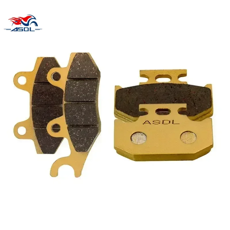 Motorbike Front Rear Brake Pads Disc Tablets For SUZUKI DR250 DR250S ...
