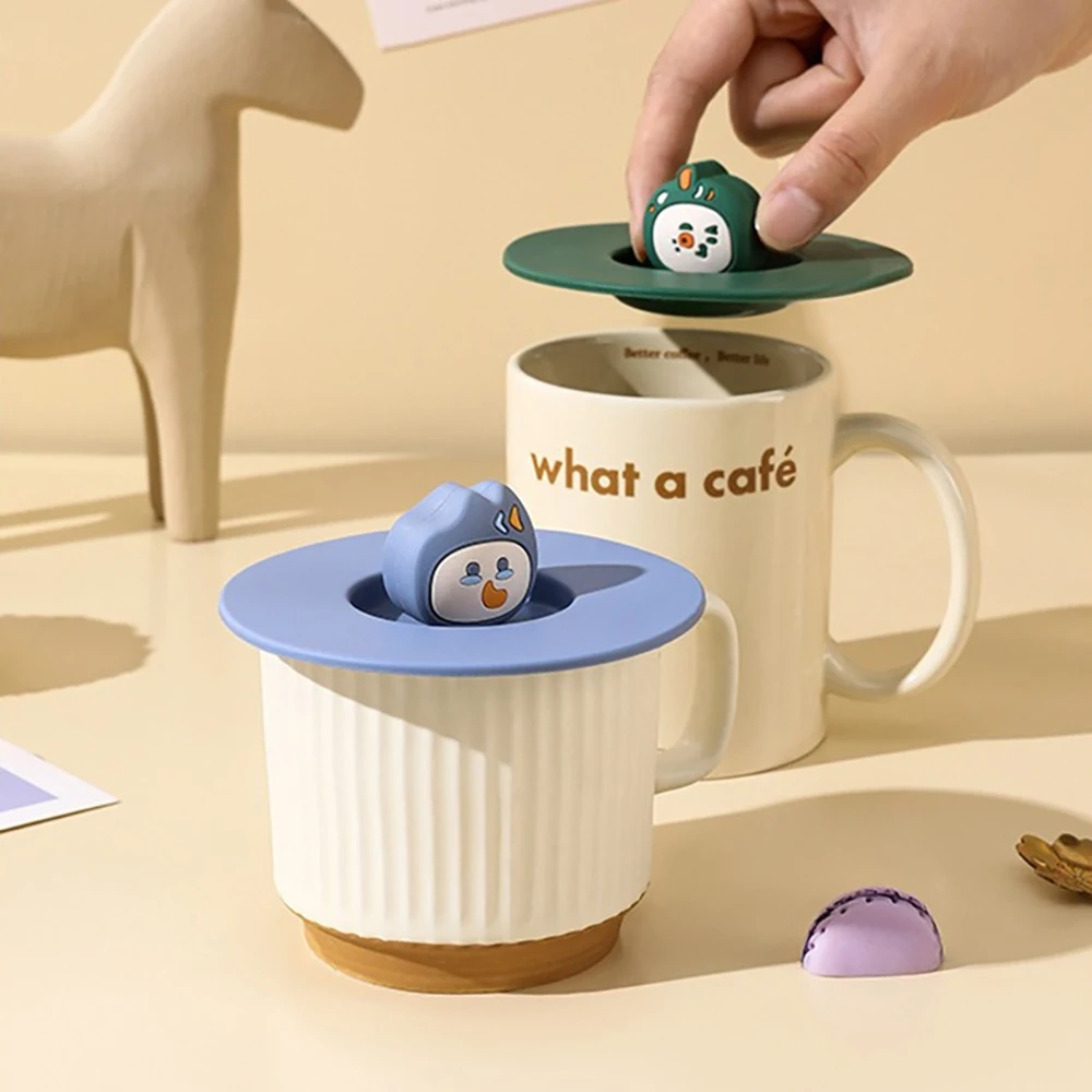 1-2-4pcs-Cup-Cover-Silicone-Round-Universal-Water-Cup-Lid-Anti-dust ...