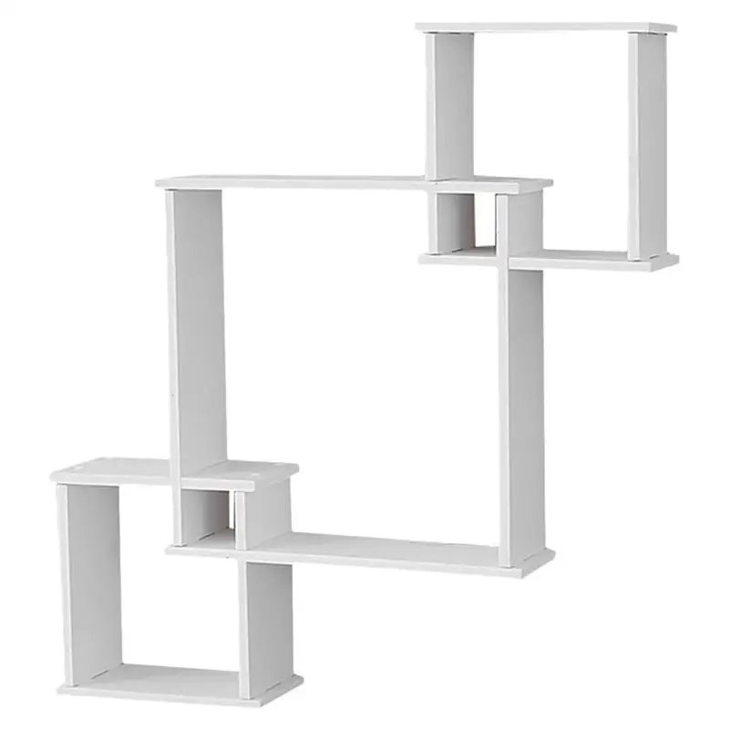 1pc Storage Rack Square Floating Shelves Decorative Display Cubes ...