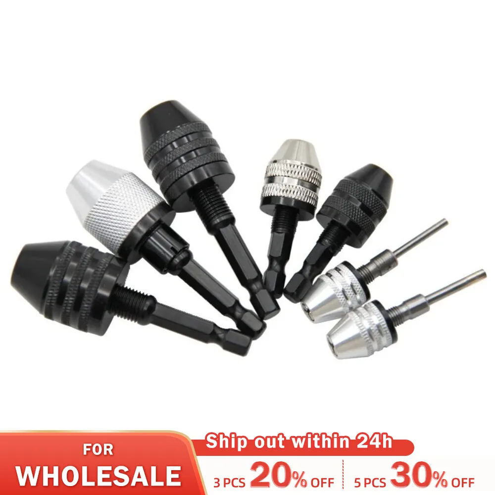 Quick-Change-Hexagonal-Shank-Drill-Chuck-Three-Jaw-Self-Centering-Chuck ...