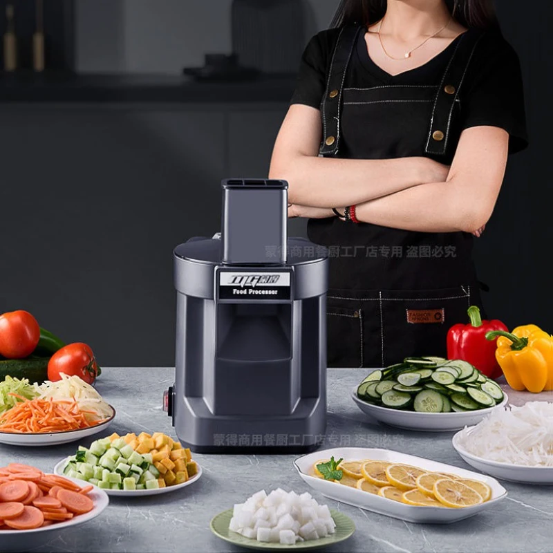 Electric vegetable cutter commercial shredder small fully automatic ...