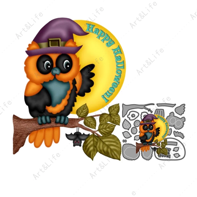 Happy Halloween Owl Clip Art
