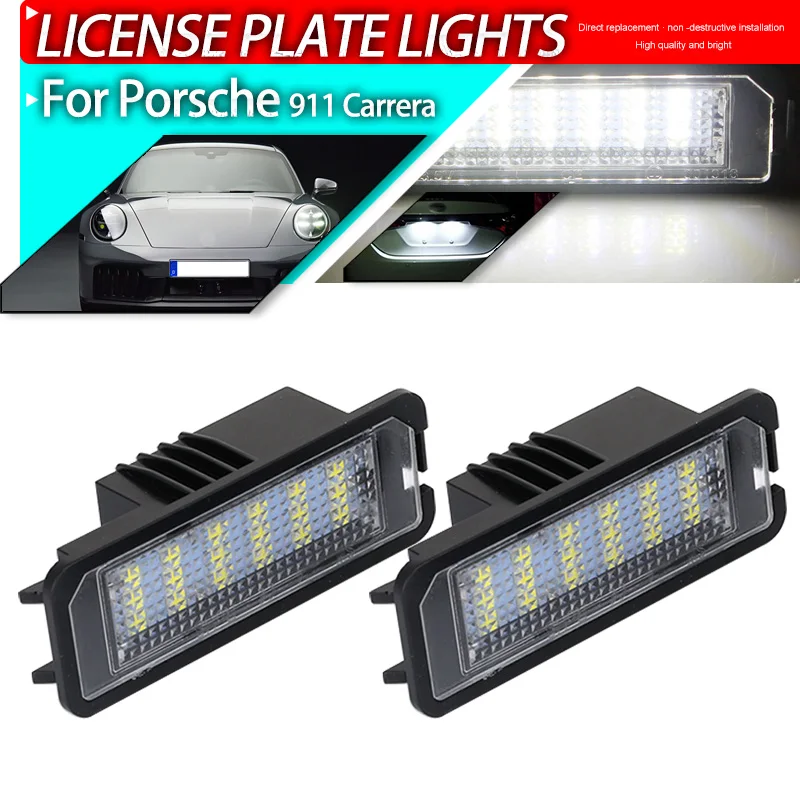 2Pcs For Porsche 911 Carrera Targa Boxster 918 Spyder Cayman Cayenne ...