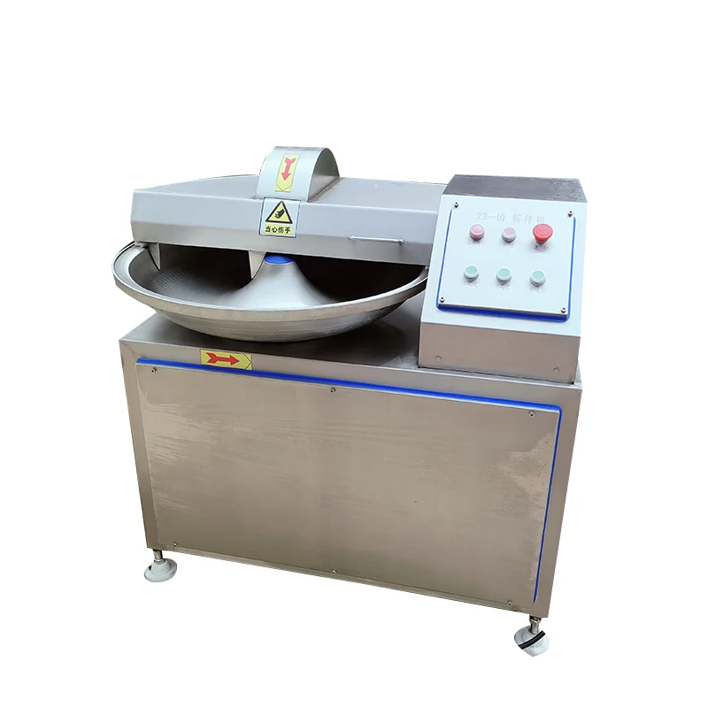 Stainless Steel 40L Meat Bowl Cutter for Sausage Chopper Mixer Fruit ...