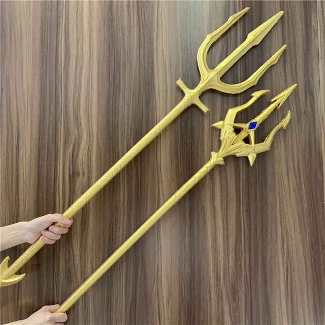 Gold Trident Weapon
