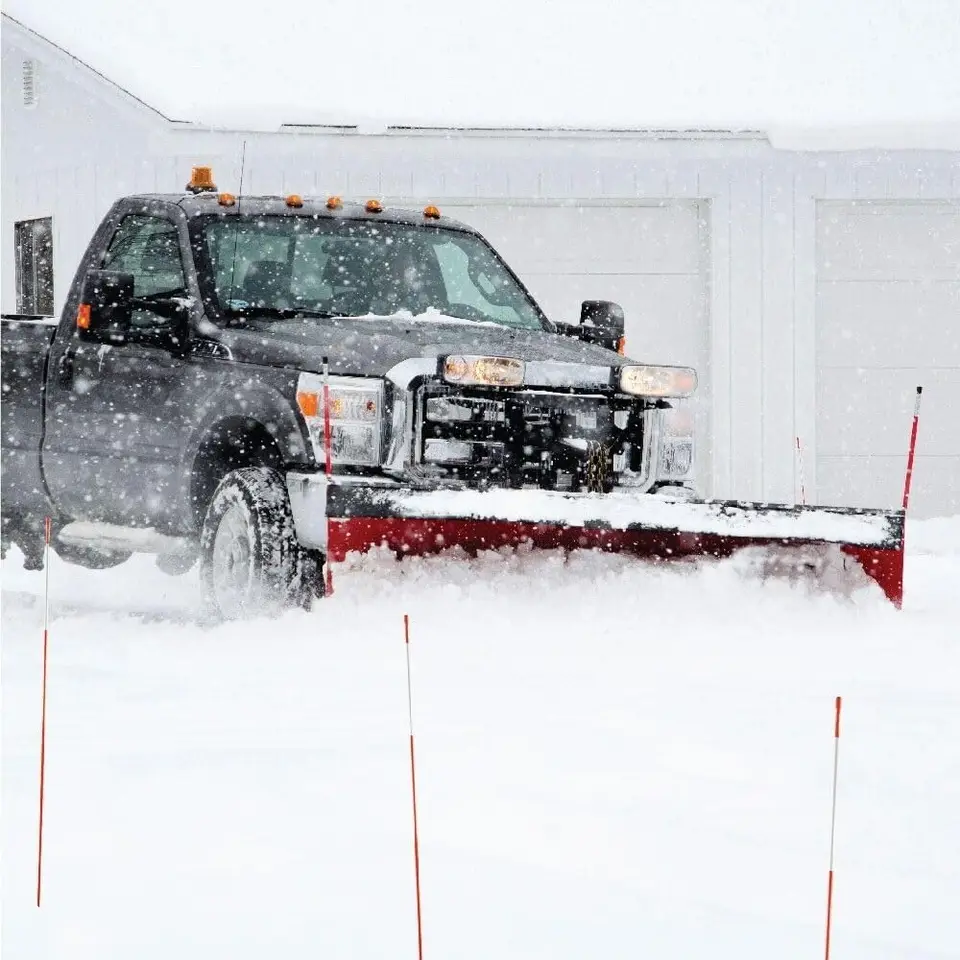 Snow Plow Markers Automotive Driveway Markers Reflective Driveway ...