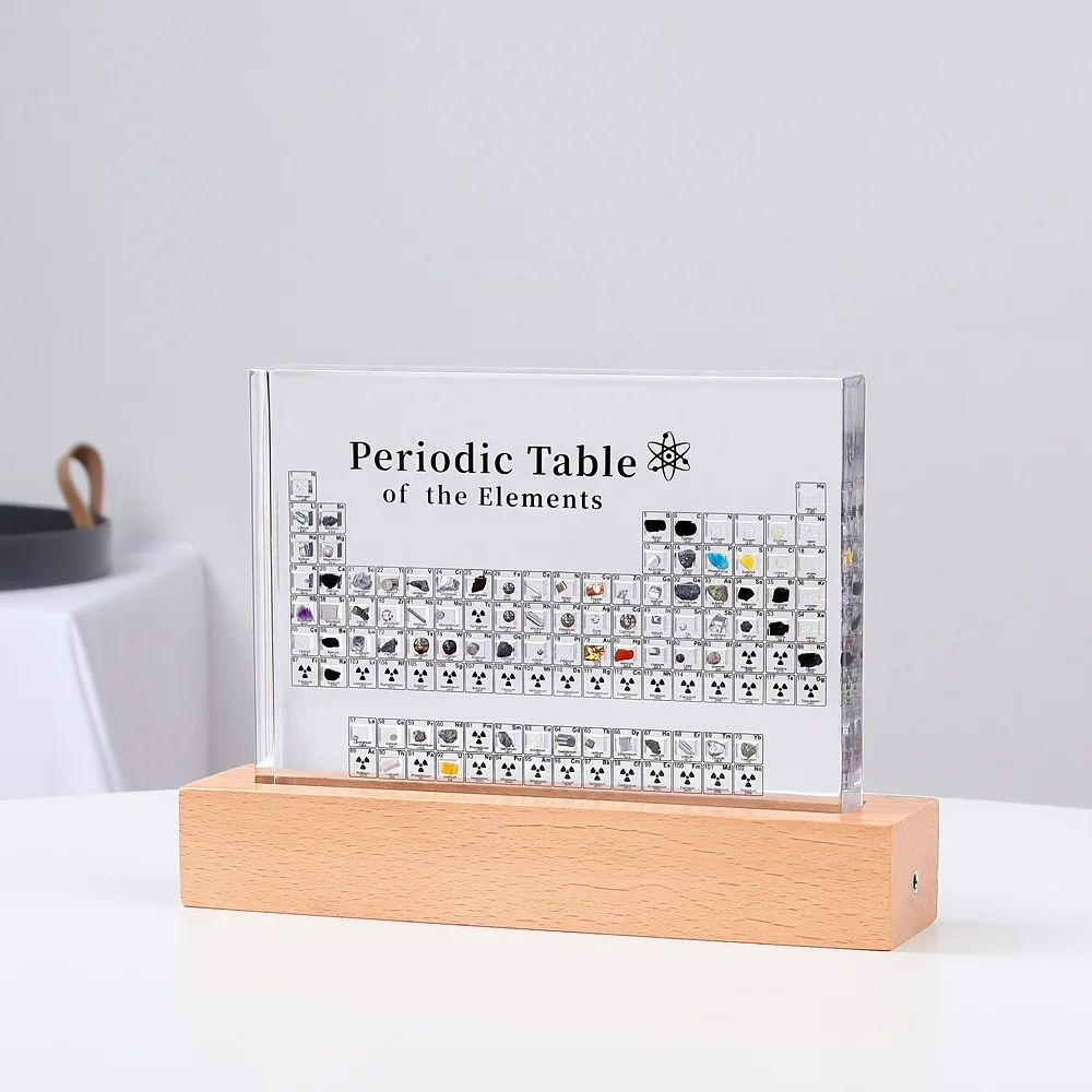 Crystal Periodic Table with Elements Picture Letter Decoration Kids ...