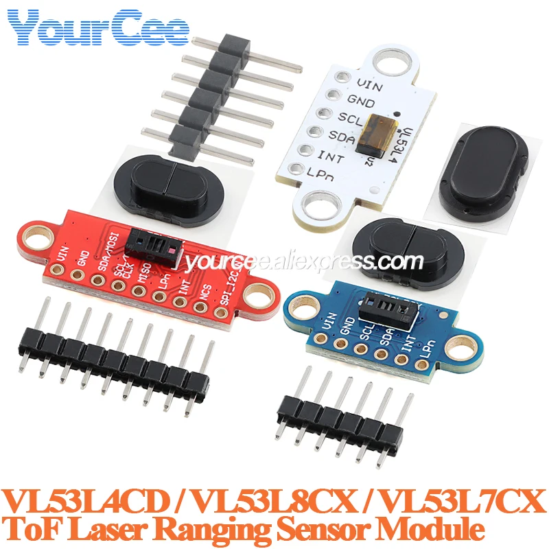 5pcs/1pc VL53L8CX VL53L7CX 8x8 VL53L4CD high-precision time-of-flight ...