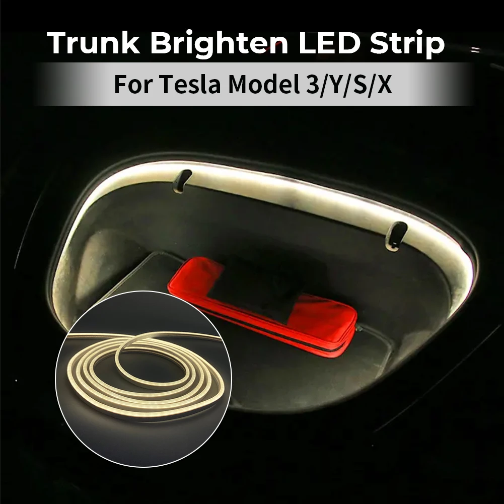 AlphaRider Frunk Brighten LED Strip Modified Lighting for Tesla Model 3 ...