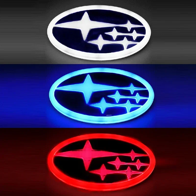 Carro-LED-Light-Badge-Etiqueta-Auto-Emblema-Decora-o-para-Subaru-STI ...