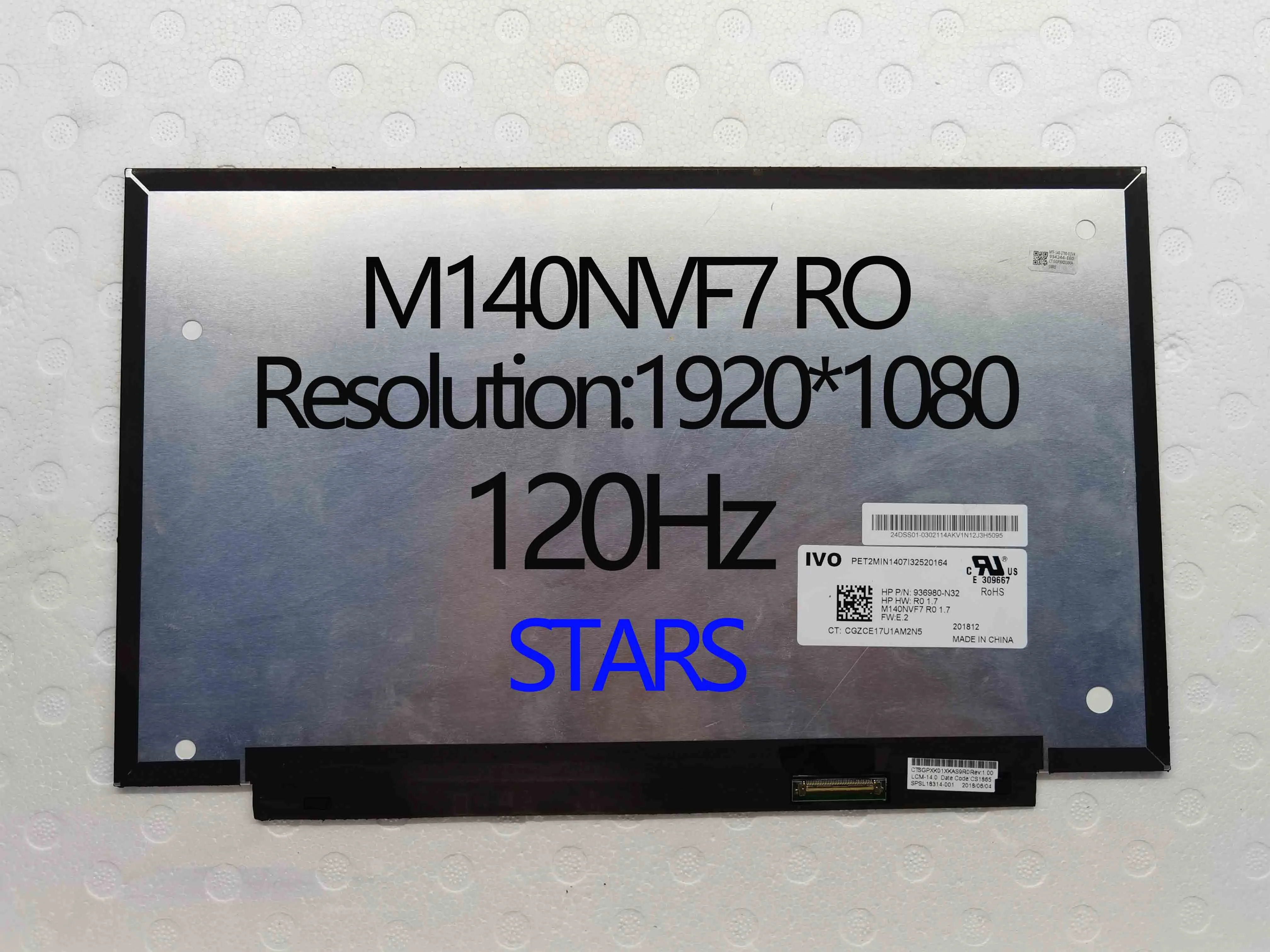 HP Eltebook용 LCD LED 스크린, M140NVF7 RO 14 인치 FHD IPS 120HZ, 840g, 5G ...