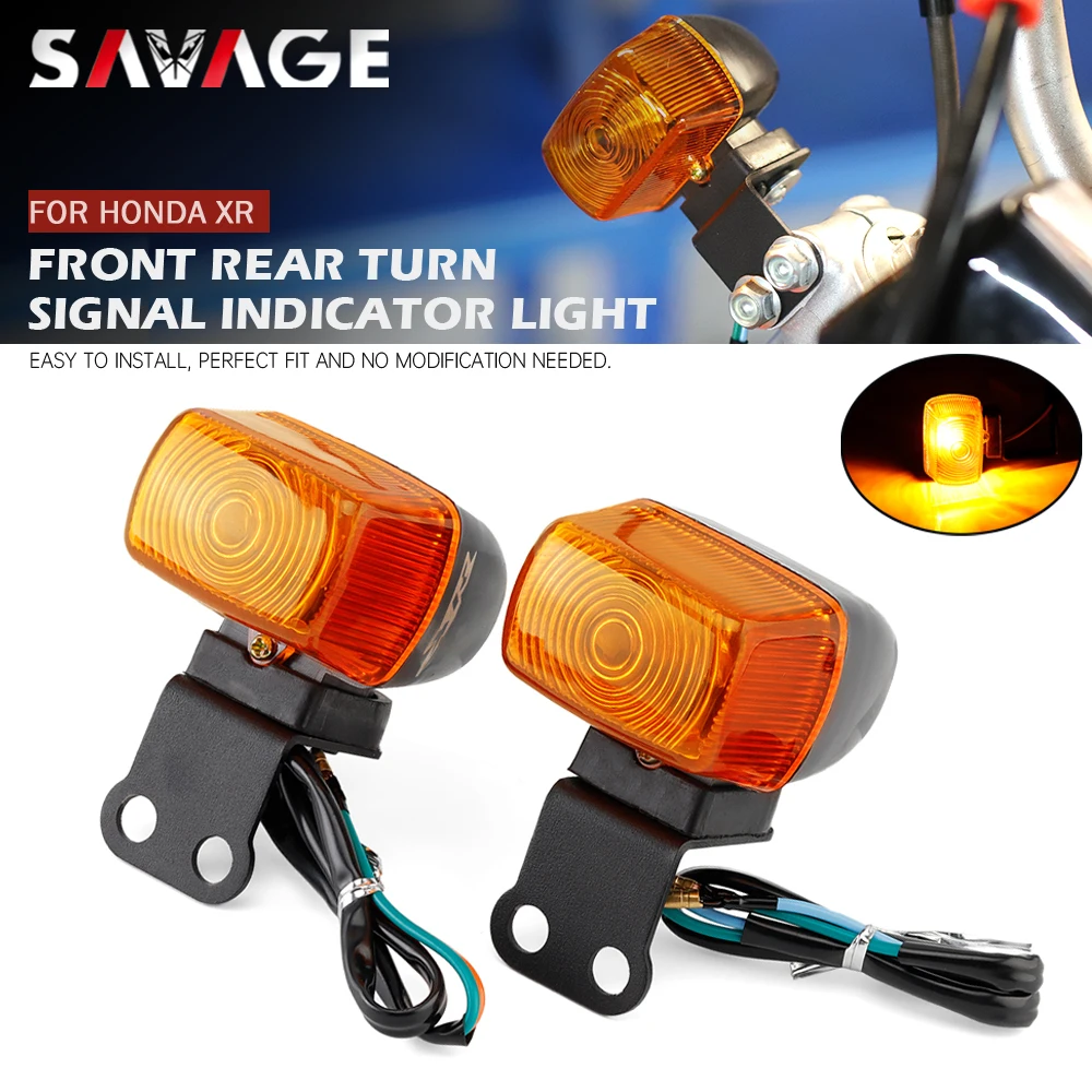 Front Rear Turn Signal Light For HONDA XR600R XR400R XR250R 1996-2000 ...