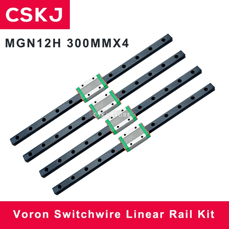Mgn12 L 300mm Linear Rail Mgn12h | Voron Switchwire Printer Kit - 3d ...