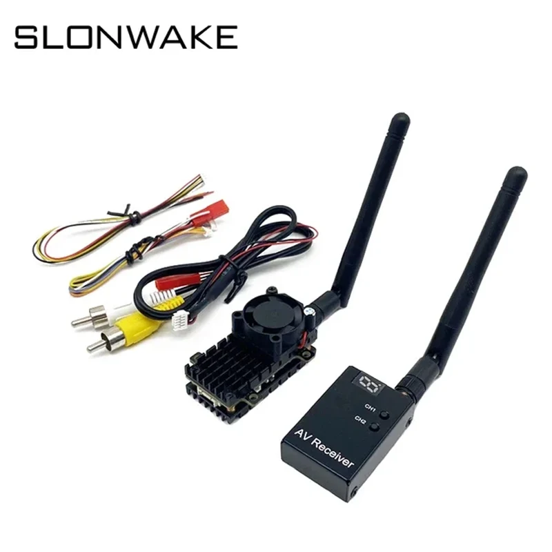 EWRF-708R-mini-High-Sensitivity-Receiver-5-8G-48CH-2000mW-Transmitter-launcher-Wideband-FM ...