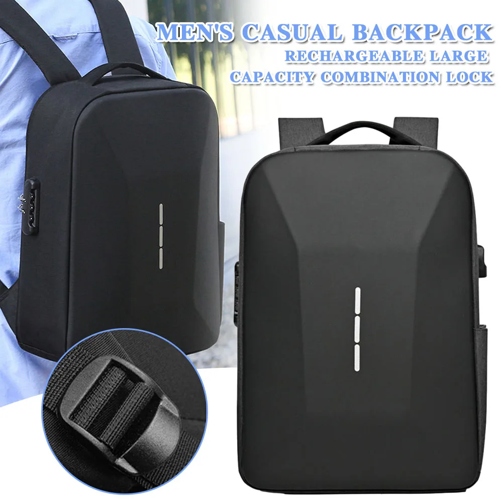 Men-Portable-Casual-Backpack-Large-Capacity-Zipper-Daypack-Secure ...
