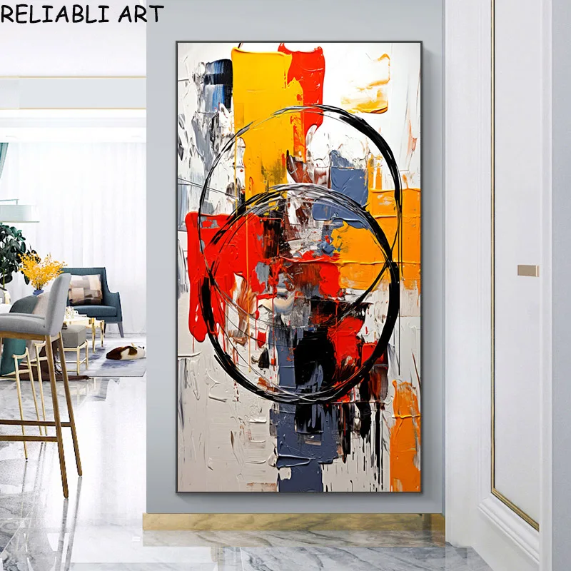 Wabi-Sabi-Style-Abstract-Line-Oil-Painting-Poster-and-Prints-Printed-on ...