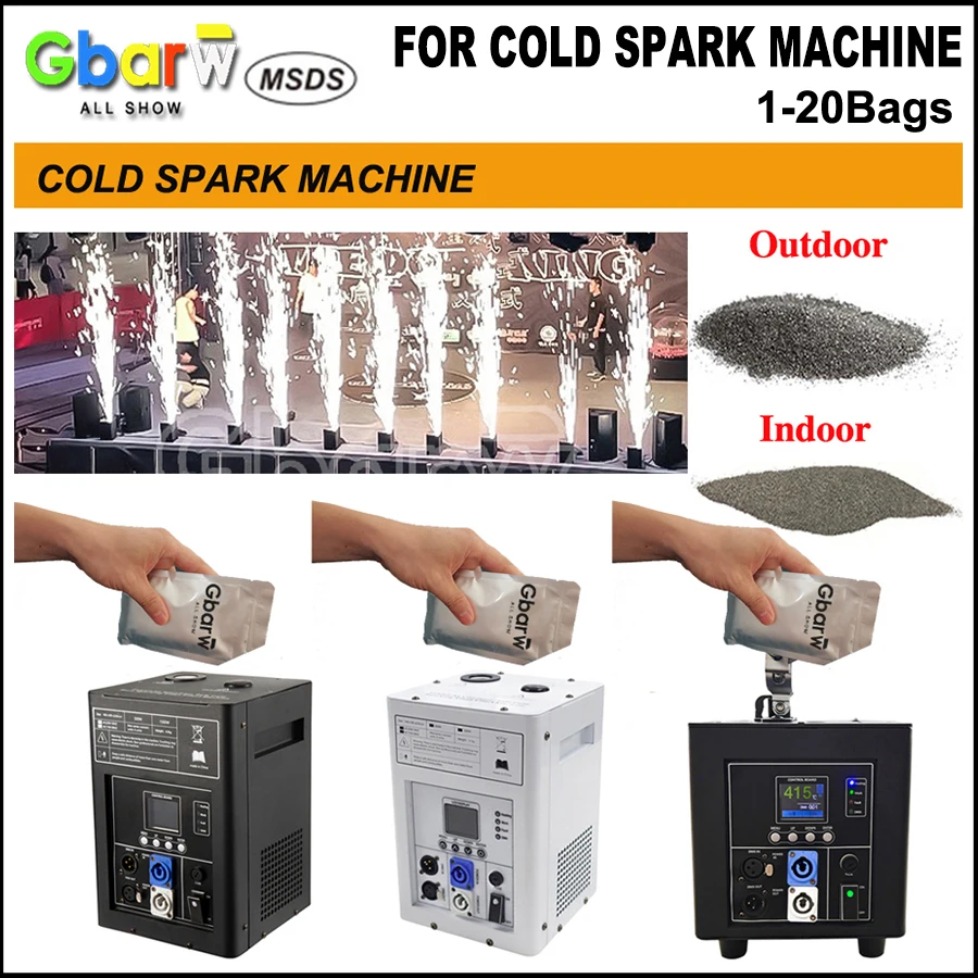 1-20-Bags-Ti-Powder-for-Cold-Spark-Machine-200g-Bag-Wedding-Party-Dust ...