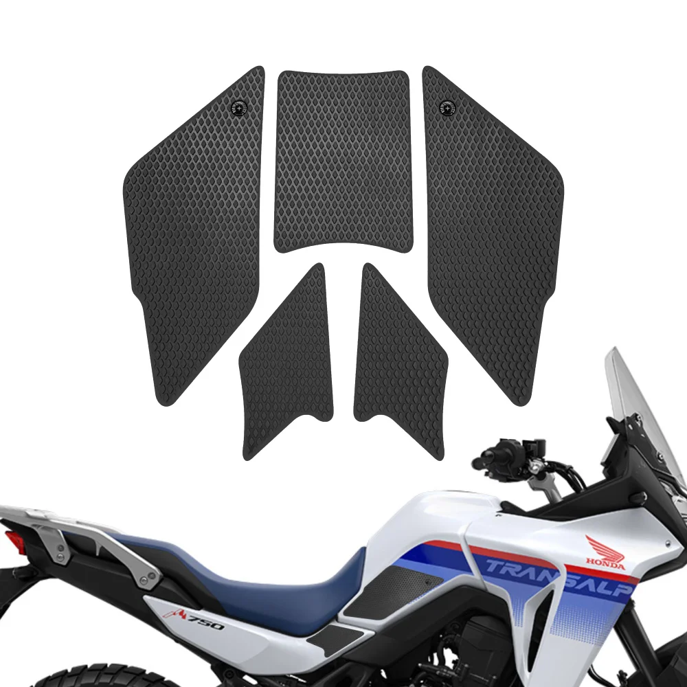 Tank-Grip-Traction-Pad-Side-Gas-Knee-Protection-For-Honda-Transalp ...