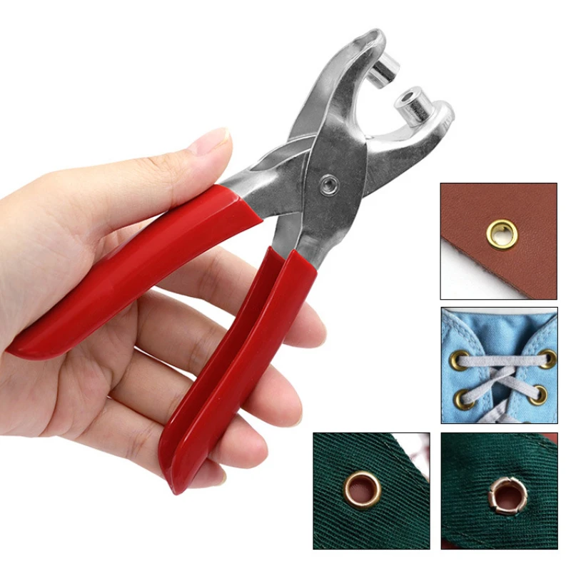 4mm Eyelet Setter Puncher Leather Belt Hole Plier Buckle Fixation ...