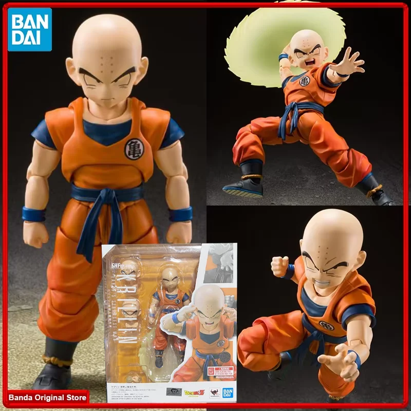 100-en-Stock-Original-Bandai-SHF-Krillin-Dragon-Ball-Z-S-H-Figuarts ...