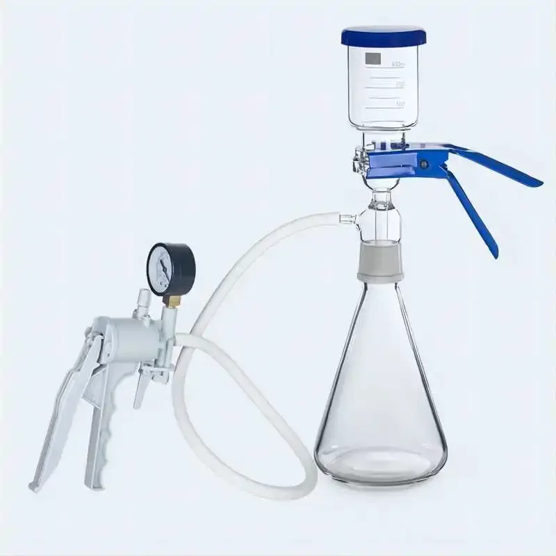Lab-Mini-Pump-Vacuum-Filter-Unit-Device-Sand-Core-Solvent-Filtration ...
