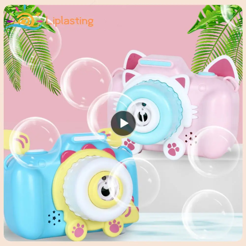 Fun-Bubble-Machine-Electric-Bubbles-Camera-Toy-With-Lighting-Music-Sound-Control-Outdoor-Bubbles ...